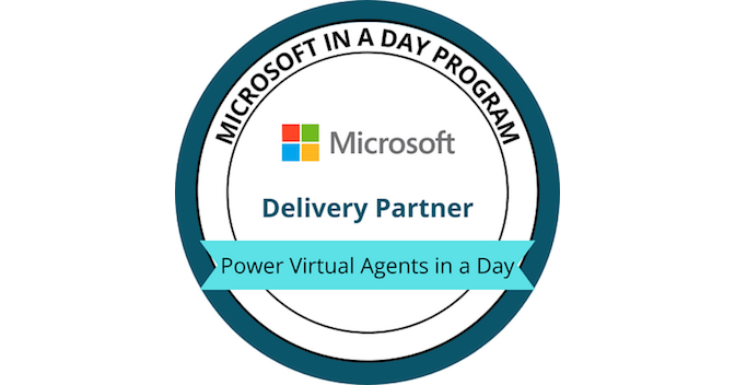 Qualified Delivery partner - Power Virtual Agents in a Day - Credly