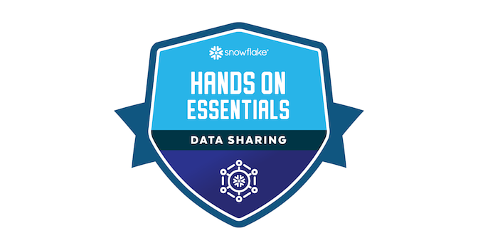 Hands On Essentials - Data Sharing - Credly