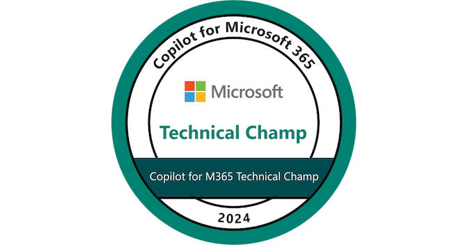Copilot for Microsoft 365 Technical Champion - Credly
