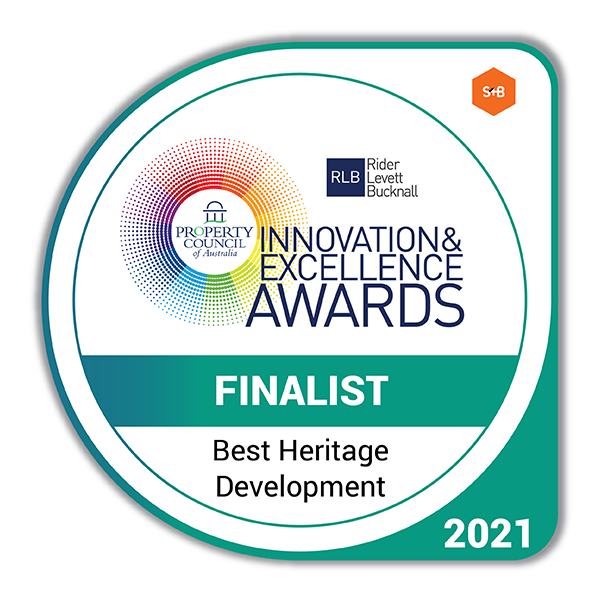 Innovation & Excellence Awards Finalist 2021 Award for Best Heritage ...