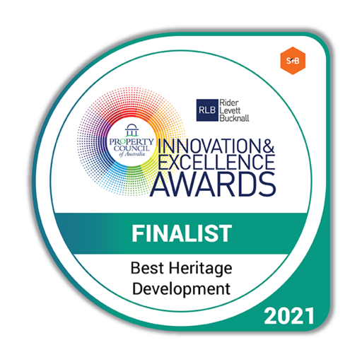 Innovation & Excellence Awards Finalist 2021 Award for Best Heritage Development - Credly