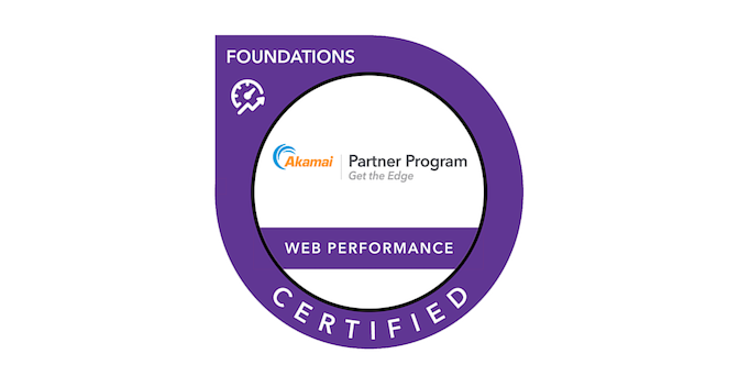 Akamai Partner Foundations Web Performance - Credly