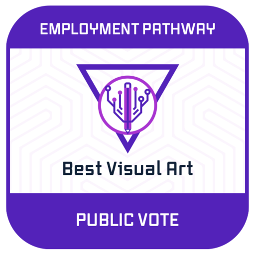 Employment Pathway Public Vote: Best Visual Art - Credly