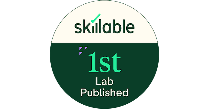 Lab Developer Recognition - First Lab Published - Credly
