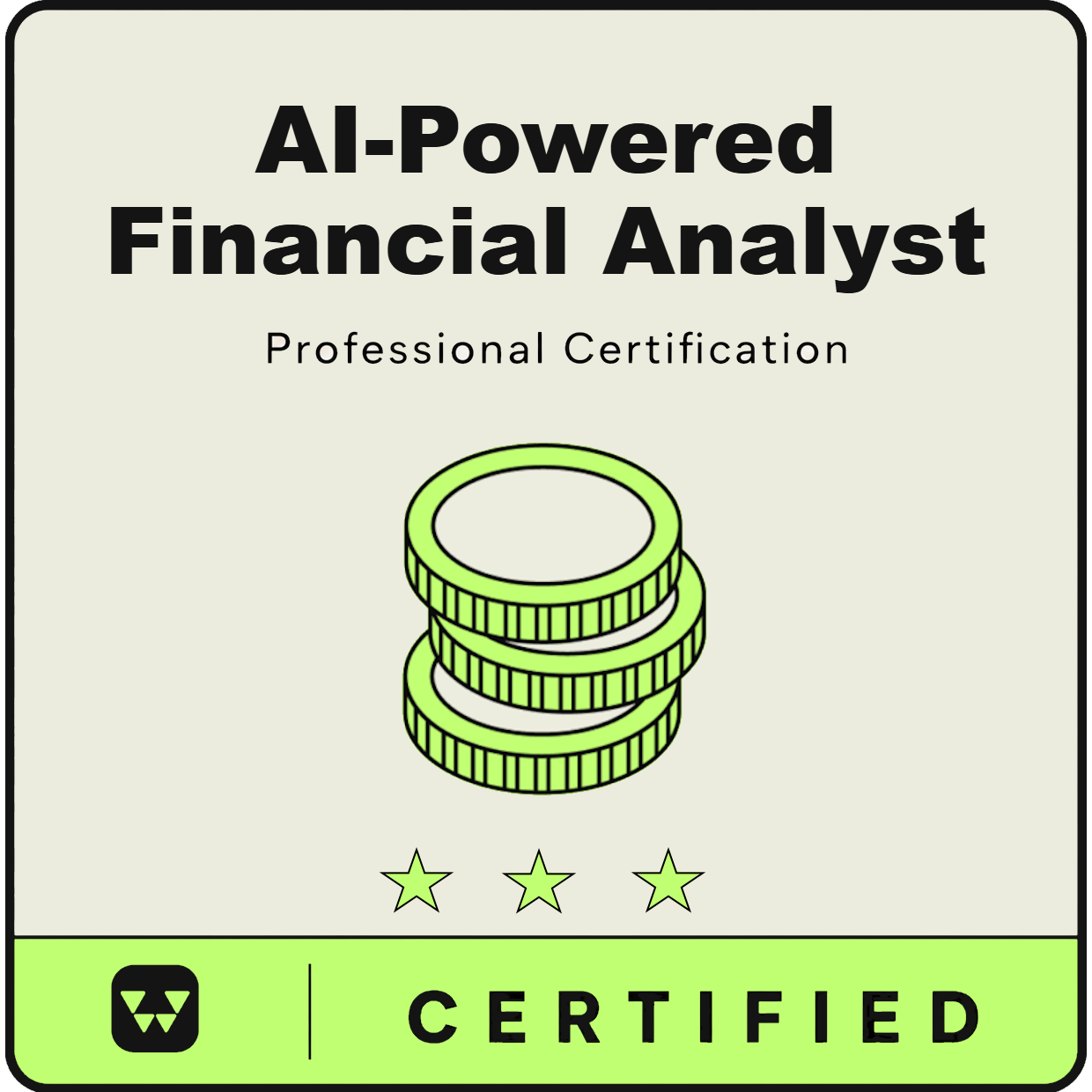AI-Powered Financial Analyst - Credly