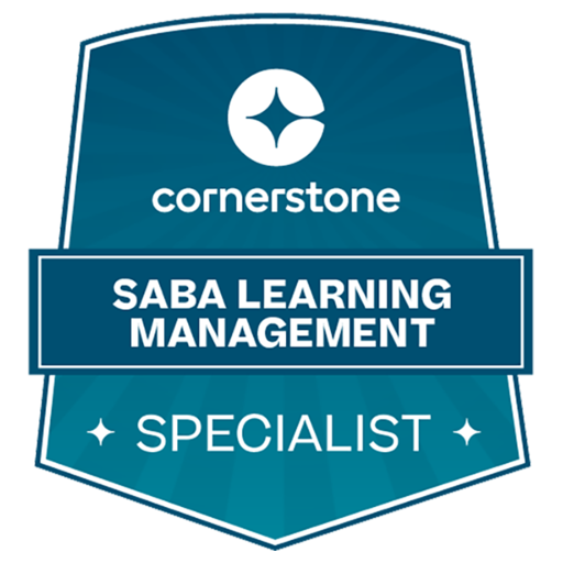 Cornerstone Saba Learning Management Specialist - Credly