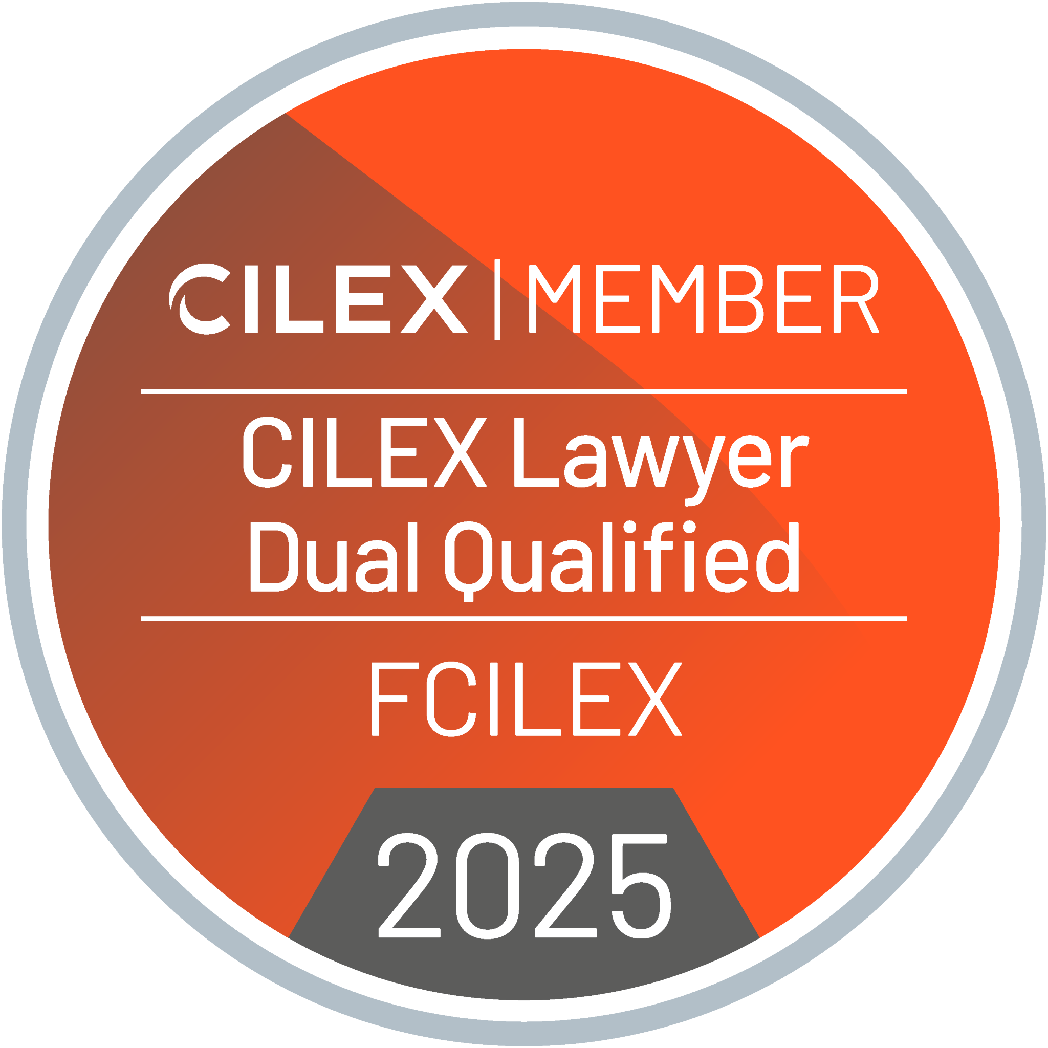2025 CILEX Member: CILEX Lawyer - Dual Qualified - Credly