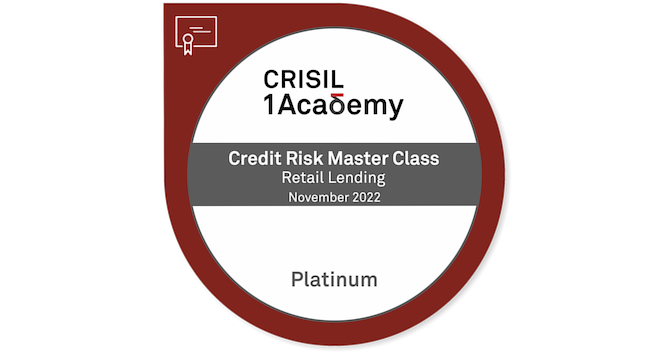 Credit Risk Master Class on Secured and Unsecured Lending (for ACM/RCM) - Credly