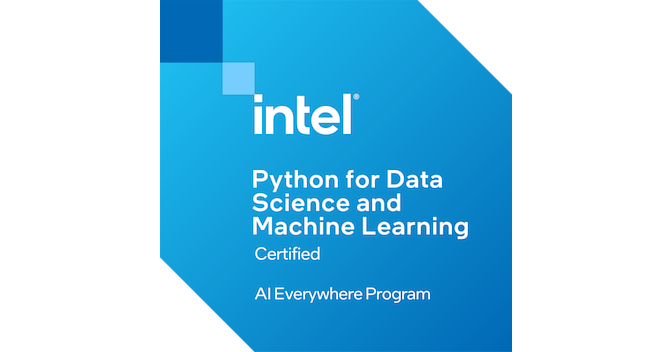 AI Everywhere - Python for Data Science and Machine Learning - Credly