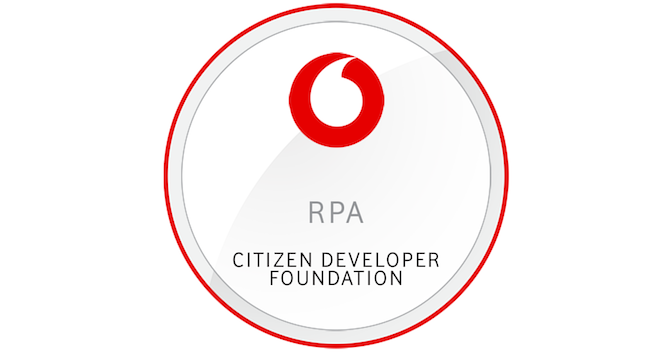 RPA Citizen Developer Foundation - Credly