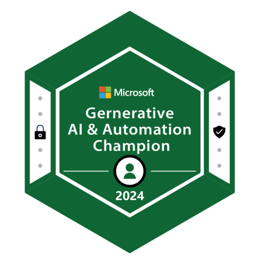 Generative Ai And Automation Champion 2024 Credly