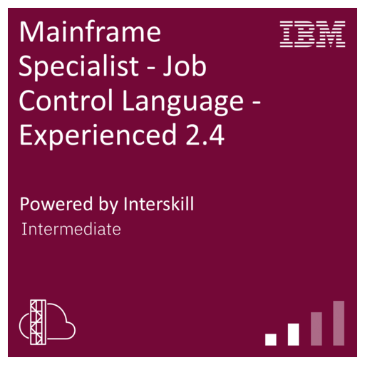 Interskill Mainframe Specialist Job Control Language Experienced 24 Credly 