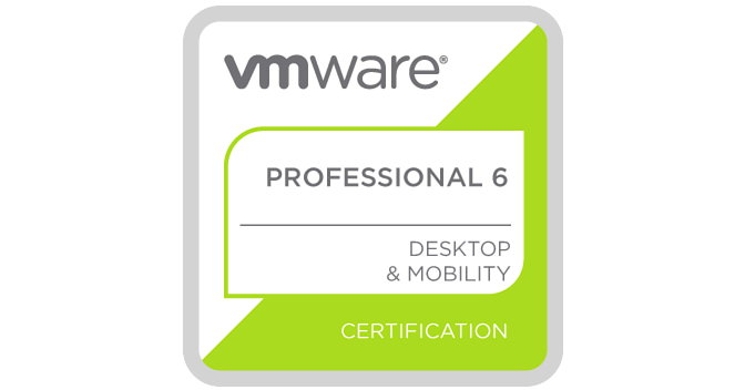 VMware Certified Professional 6 – Desktop and Mobility - Credly