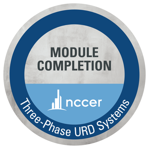NCCER Three-Phase URD Systems (80302) - Credly