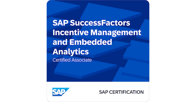 SAP Certified Associate - SAP SuccessFactors Incentive Management and ...