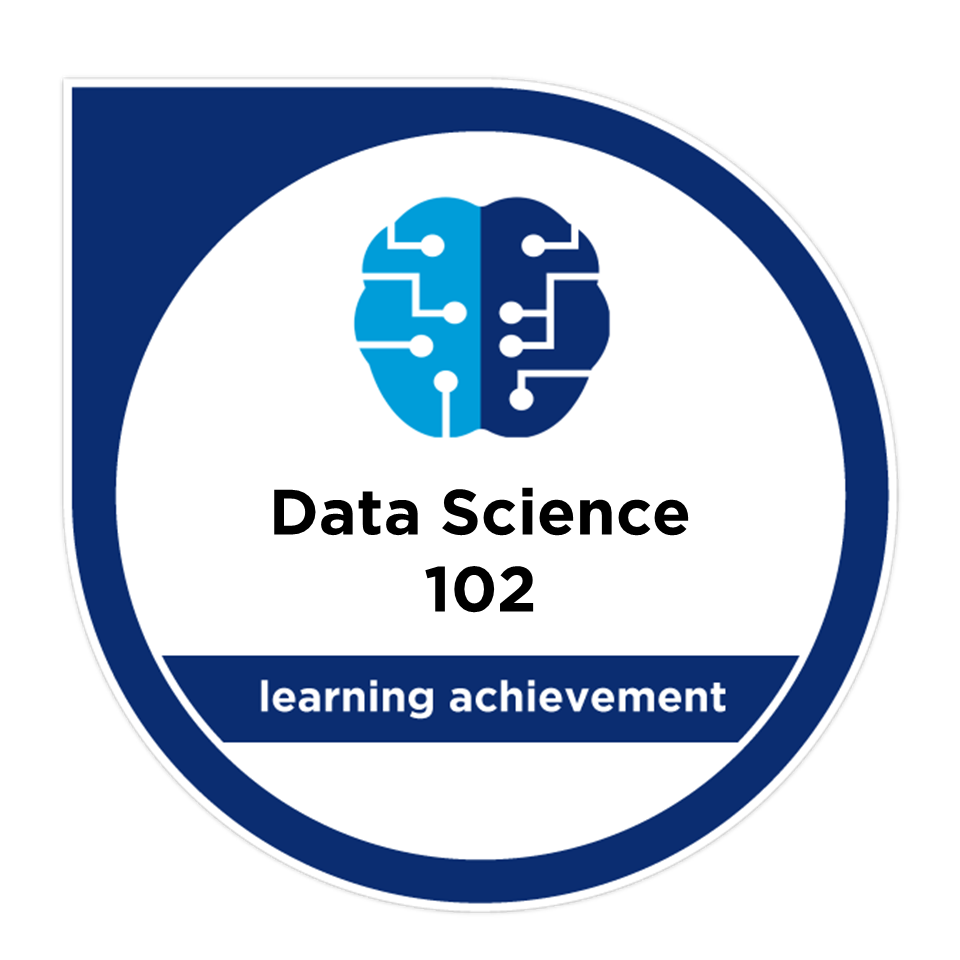 Data Science 102 - Credly