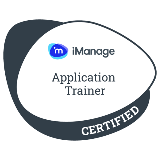 iManage Application Trainer - Credly