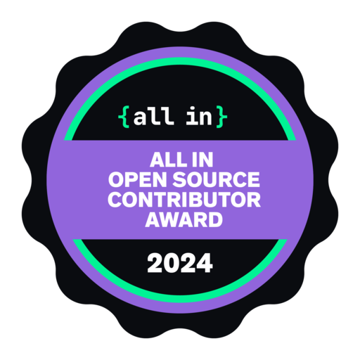All In for Students Open Source Contributor - Credly
