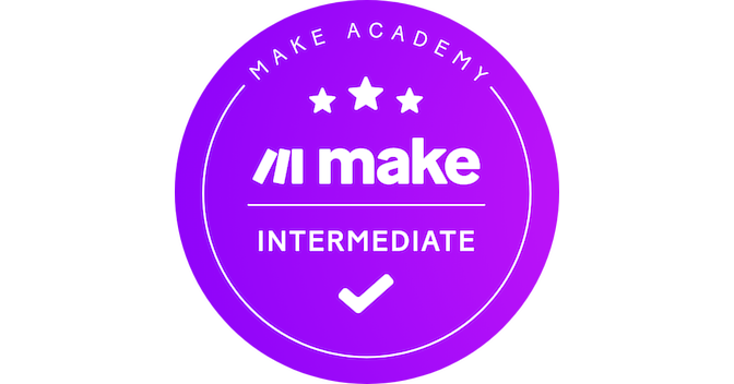 Make Intermediate - Credly