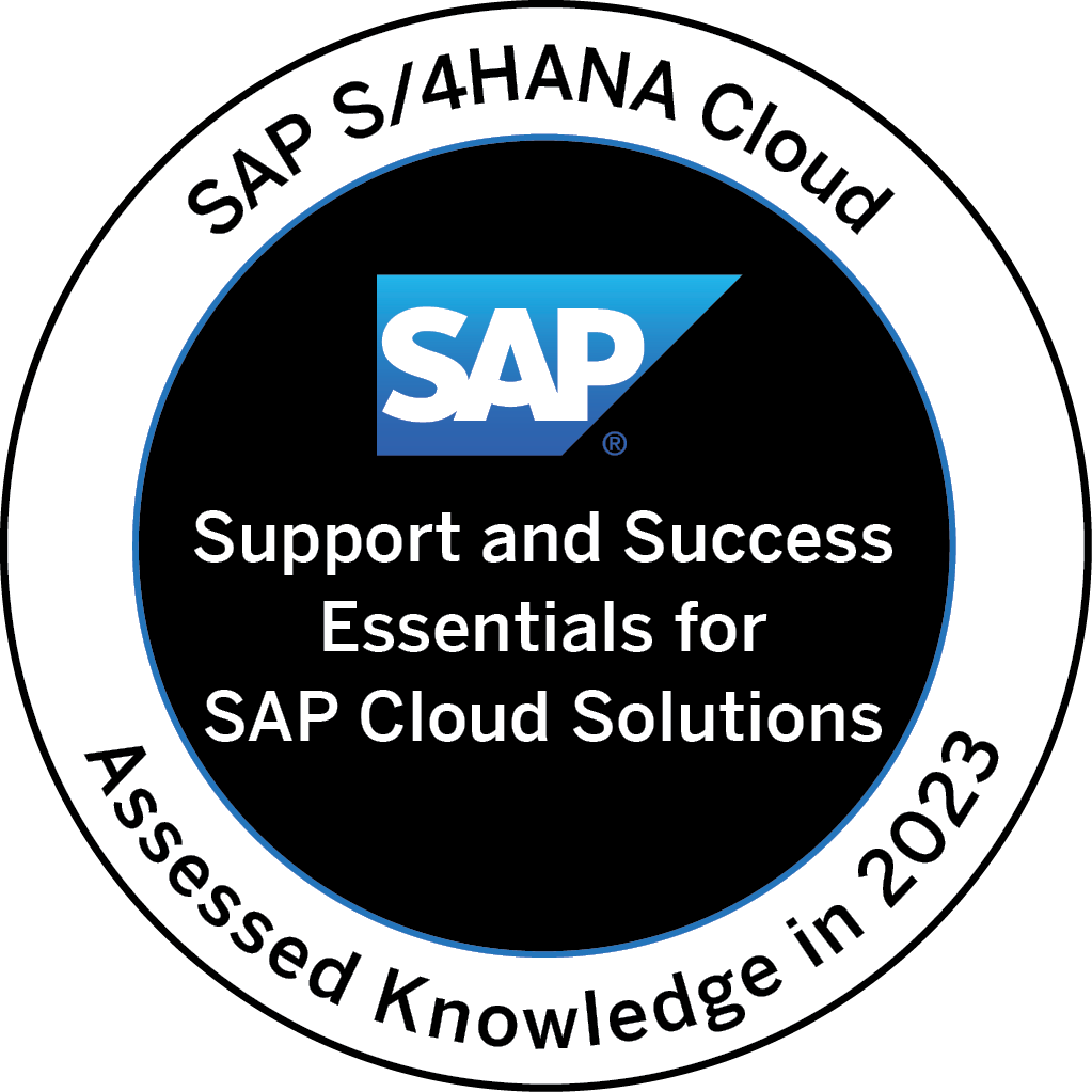SAP S 4HANA Cloud Support And Success Essentials For SAP Cloud