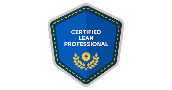 Certified Lean Professional - Credly