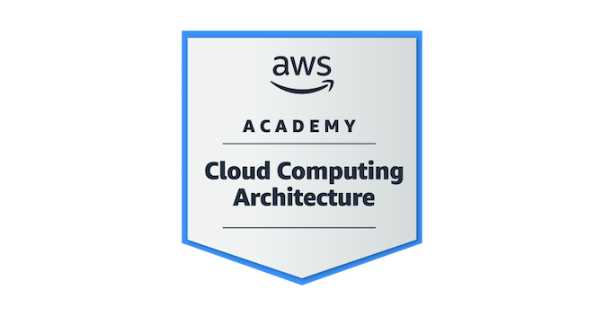 AWS Academy Graduate - Academy Cloud Computing Architecture - Credly
