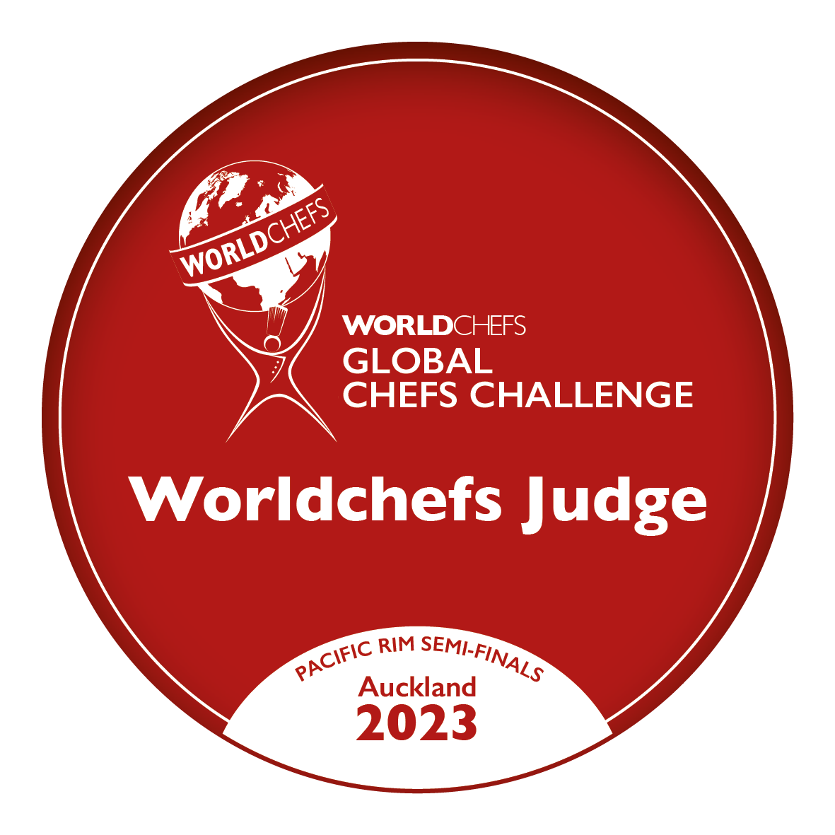 Worldchefs Global Chef Challenge: Pacific Rim Semi-Finals Judge - Credly
