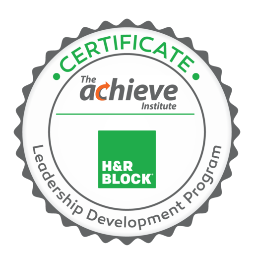 Achieve Institute - HR Block - Leadership Development Program Graduate - Credly