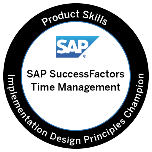 Product Skills - SAP SuccessFactors Time Management - Credly