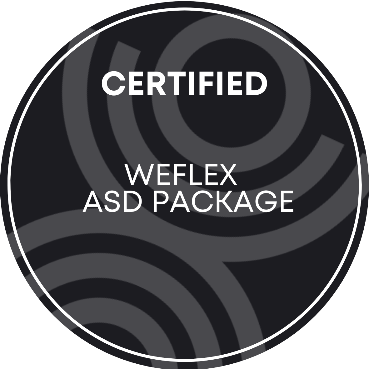 WeFlex ASD Package - Credly