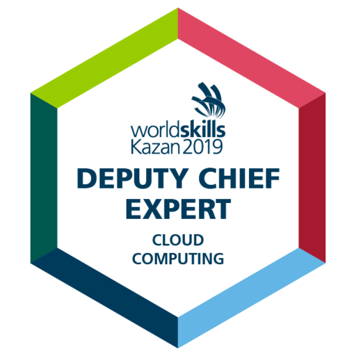 WorldSkills Kazan 2019 - Deputy Chief Expert - Cloud Computing - Credly