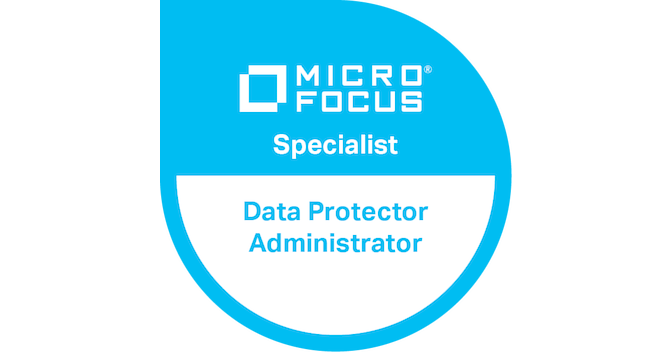 Data Protector Administrator Specialist - Credly