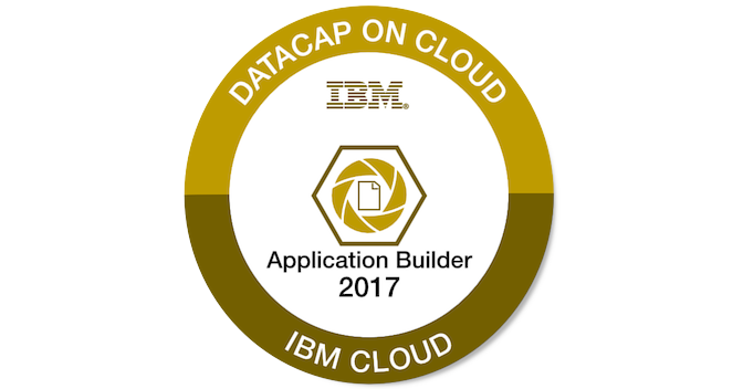 IBM Datacap on Cloud - Application Builder - 2017 - Credly