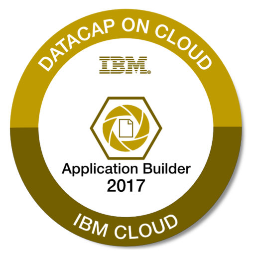 IBM Datacap on Cloud - Application Builder - 2017 - Credly