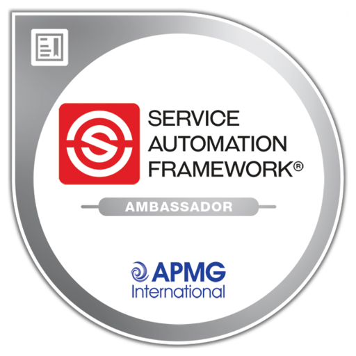 Service Automation Framework Ambassador - Credly