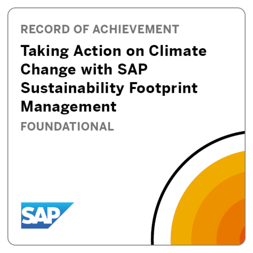 Taking Action on Climate Change with SAP Sustainability Footprint ...