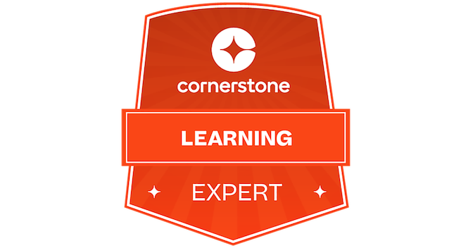 Cornerstone Learning Expert - Credly