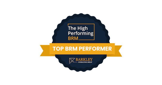 The High Performing BRM Designation - Credly
