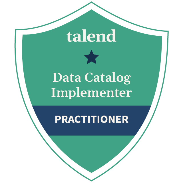 Talend Data Catalog Implementer Practitioner - Credly