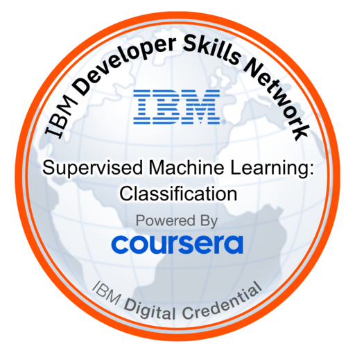 Supervised Machine Learning: Classification - Credly Supervised Machine Learning: Classification - Credly