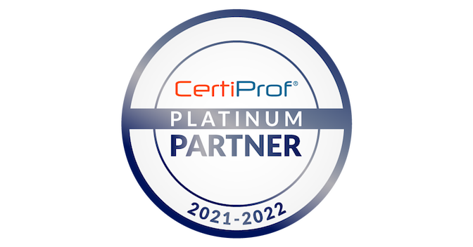 CertiProf Platinum Partner 2021-2022 - Credly
