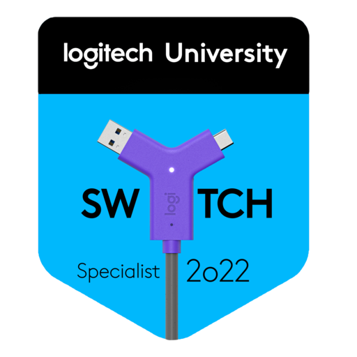 Logitech Swytch Specialist 2022 - Credly