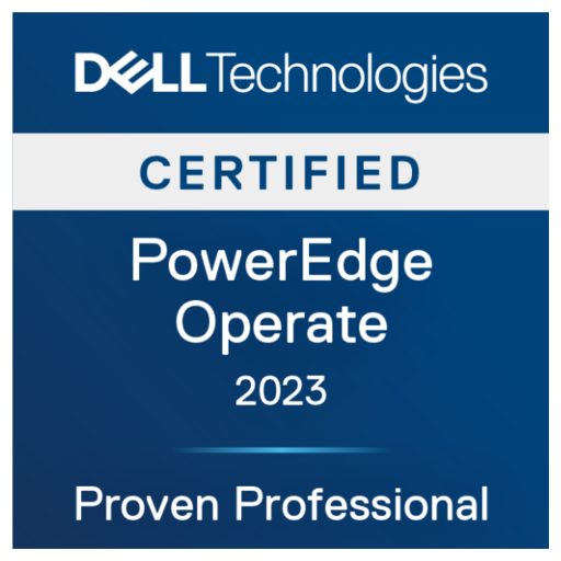 Dell PowerEdge Operate 2023 - Credly