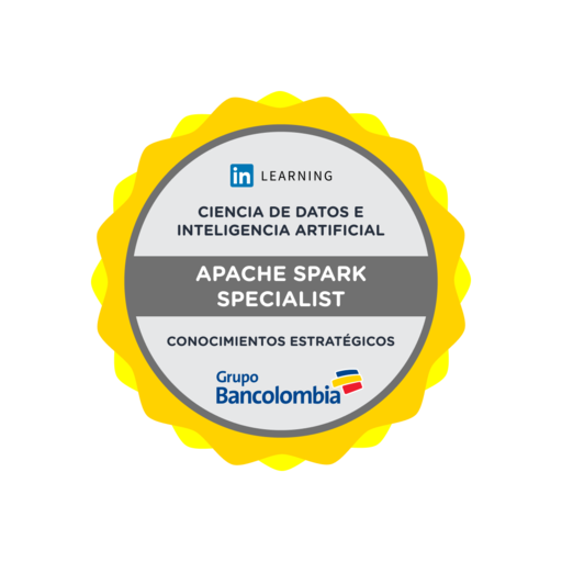 Apache Spark Specialist - Credly