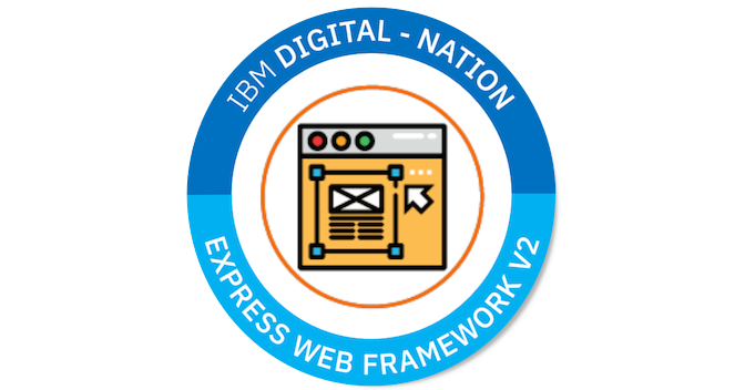 Express Web Framework V2 - Credly