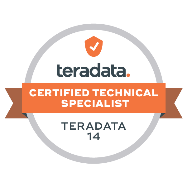 Teradata 14 Certified Technical Specialist - Credly