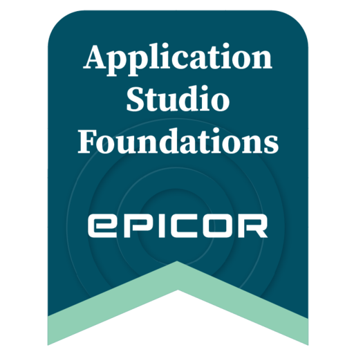 Application Studio Foundations - Credly