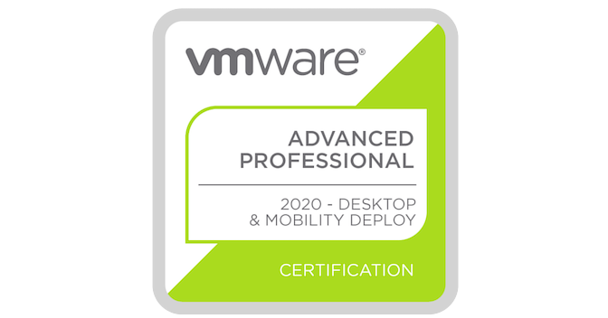 VMware Certified Advanced Professional - Desktop and Mobility ...