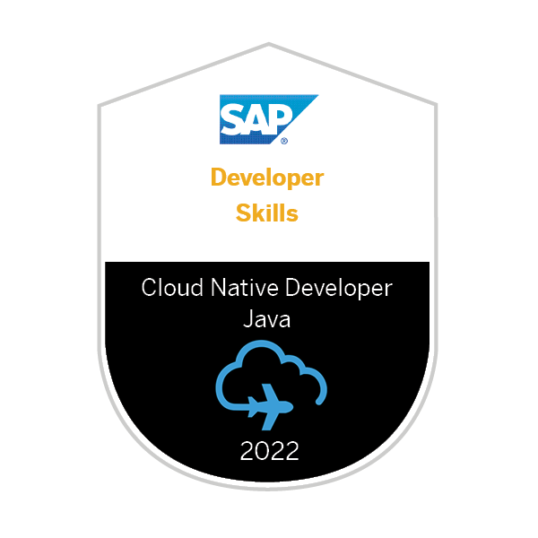 Developer Skills 2022 - Cloud Native Developer Java - Credly
