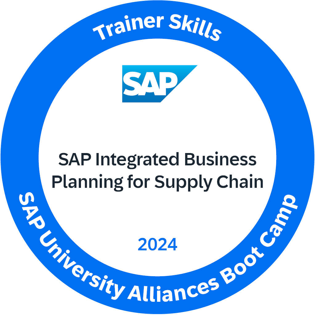 Trainer Skills 2024 - SAP Integrated Business Planning for Supply Chain ...